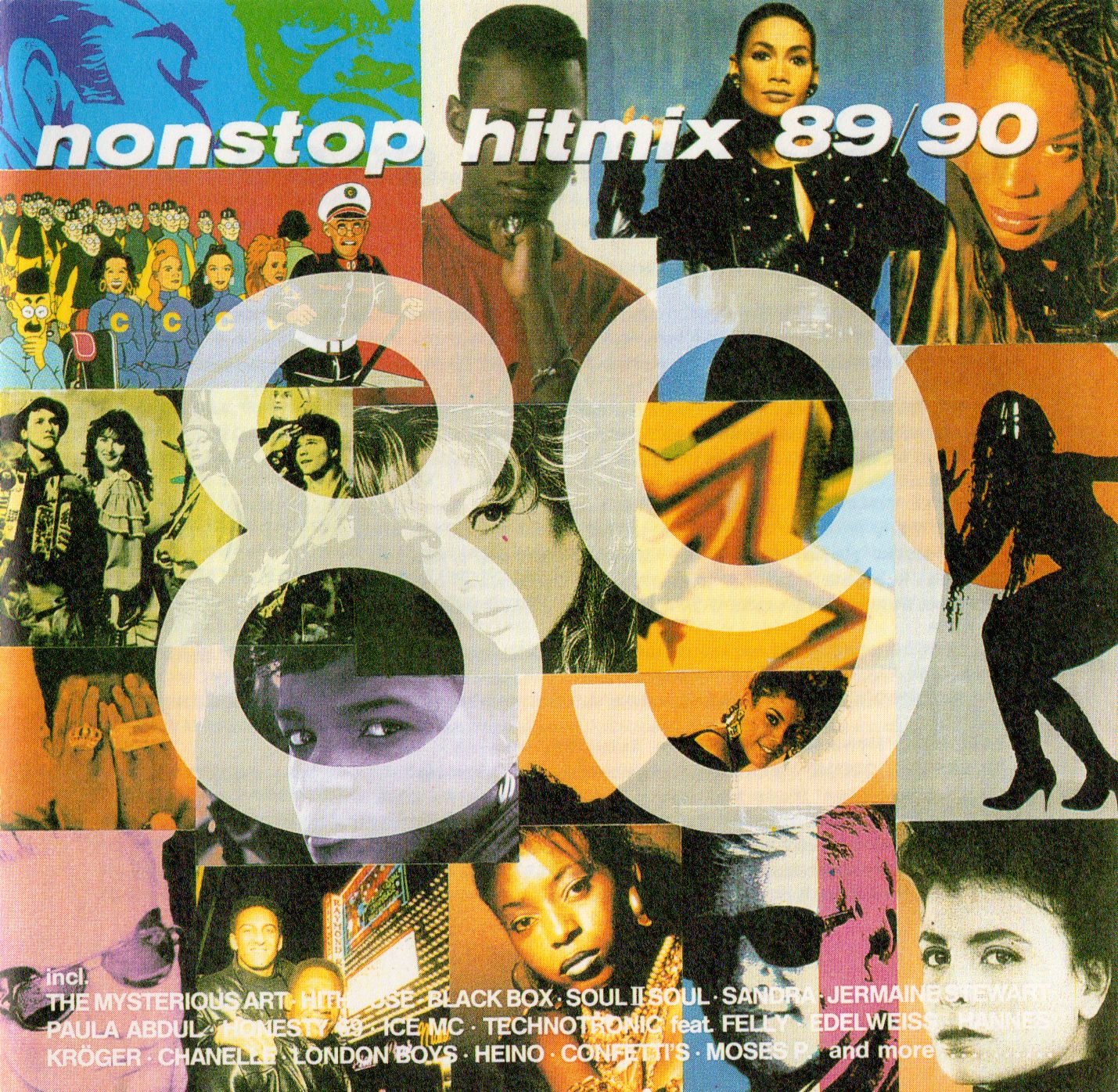 RETRO DISCO HI-NRG: HIT MIX '89-90 (CD) x50 original artists non-stop ...