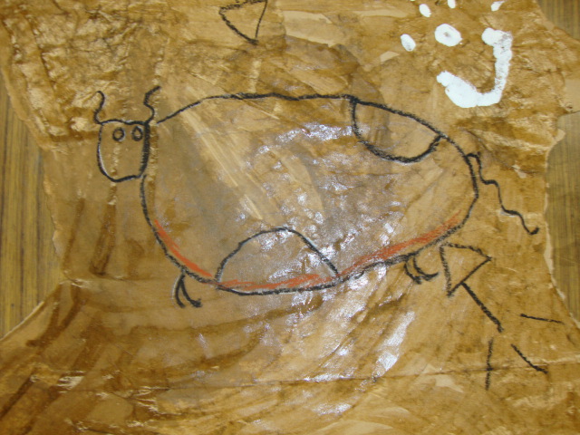 Thomas Elementary Art: 1st Grade Cave Drawings