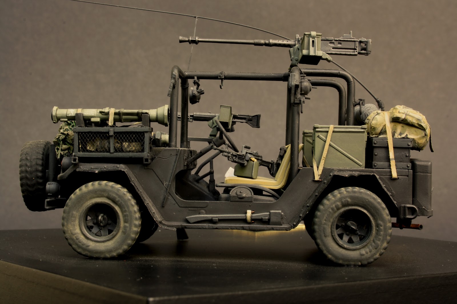 Miniature Creations: Ranger M151 FAV as seen in Military in Scale May 2012