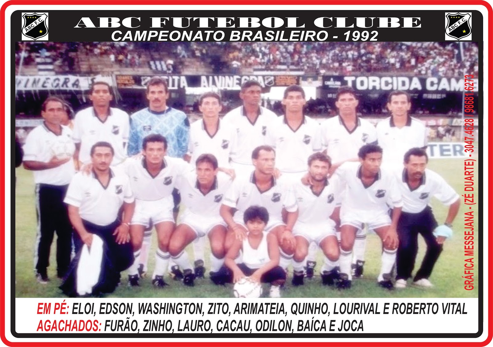 Blog do Zé Duarte: ABC FUTEBOL CLUBE - NATAL - RN.