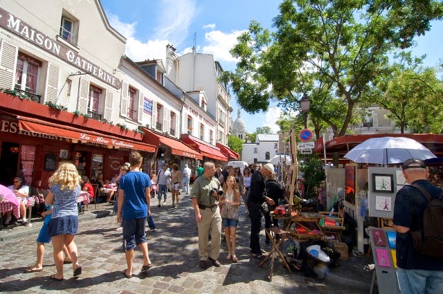 Blue Danube: Tourist attractions in Paris : Montmartre
