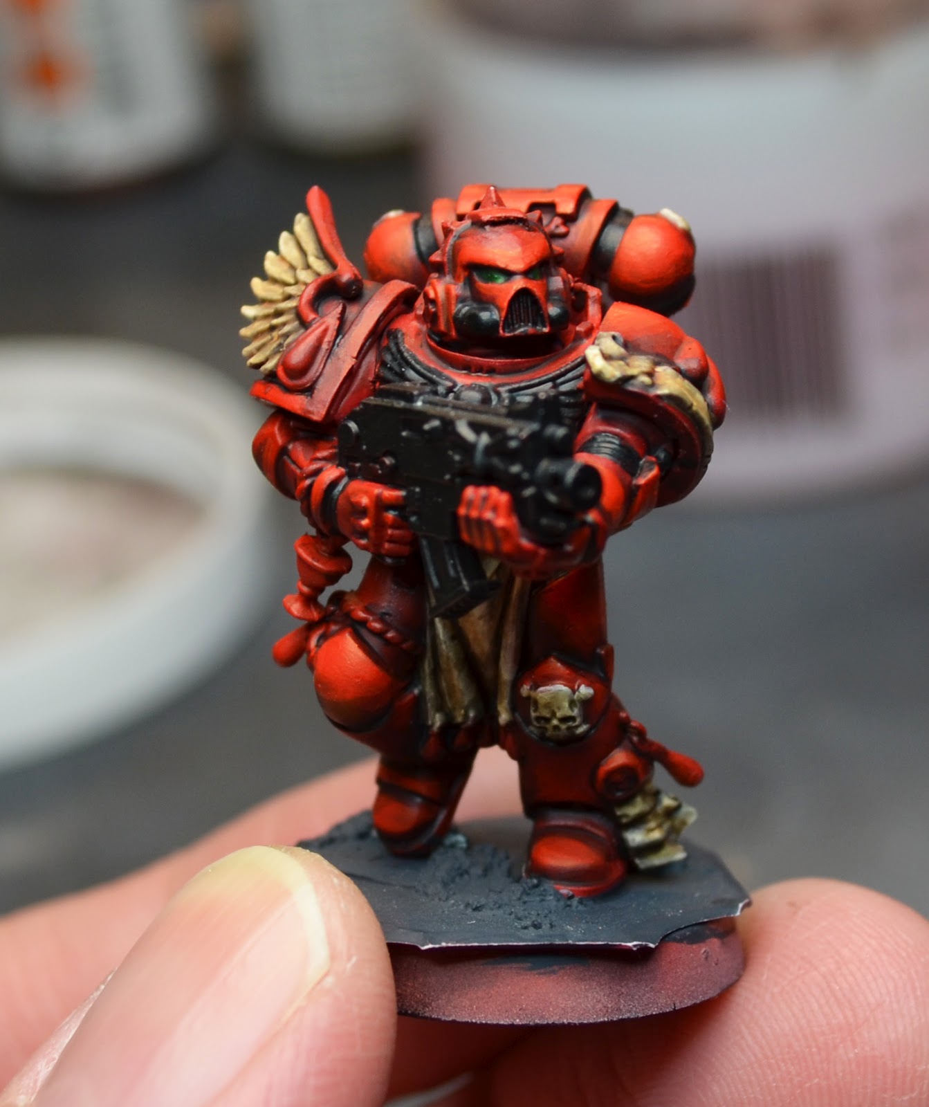 SincaiN40K: How I paint my Blood Angels