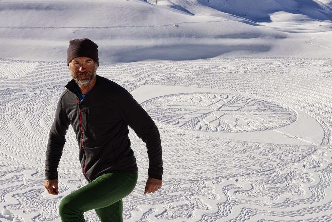 Nila Tamaraa: SIMON BECK'S SNOW ART