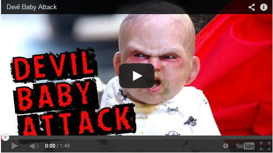 Devil Baby Attack : A demonic forgotten baby | The Funny Blog
