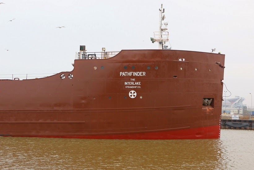 Michigan Exposures: The Dorothy Ann/Pathfinder Entering the Cuyahoga River