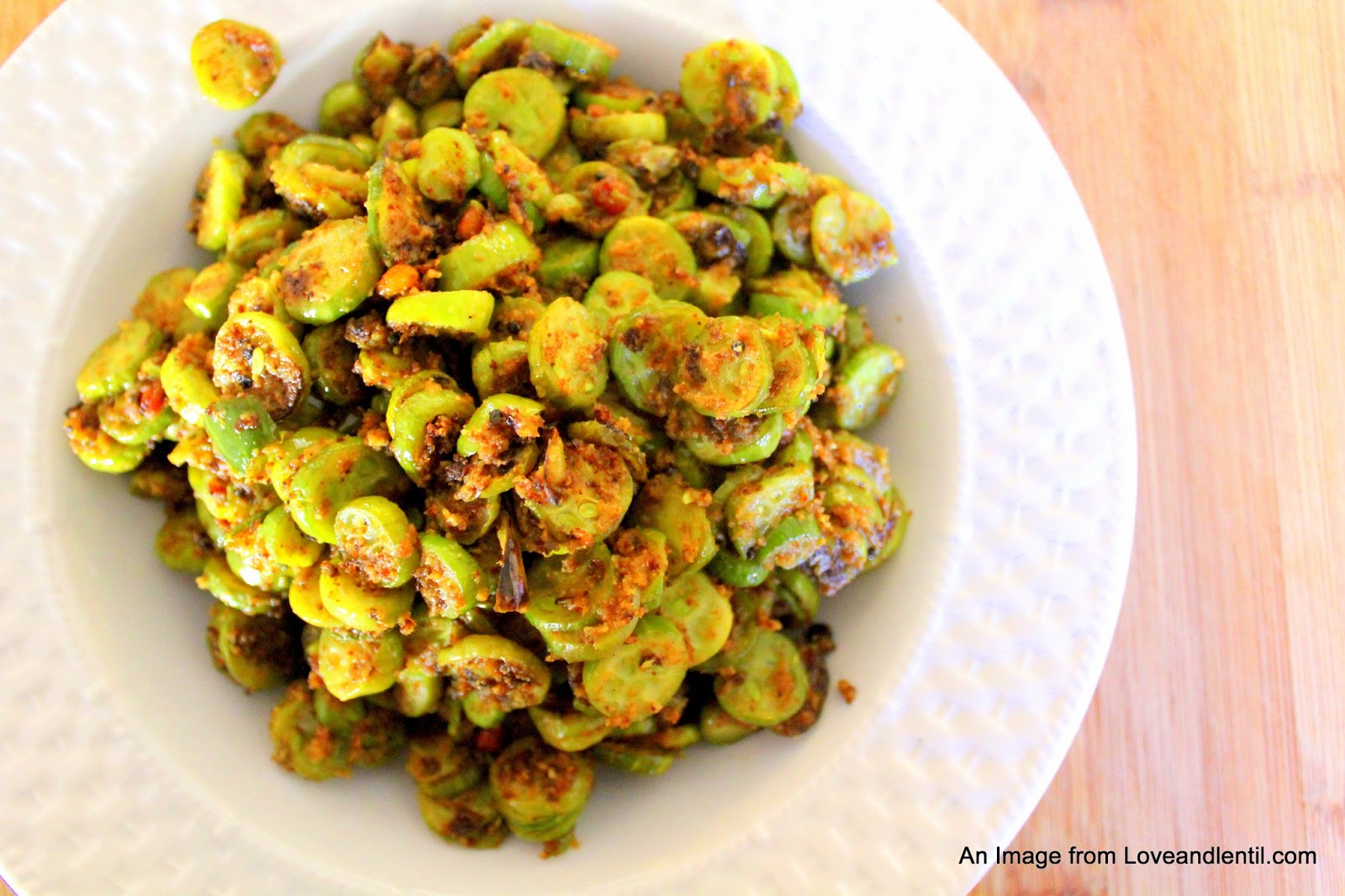 Love & Lentil: Kovakkai Poriyal (Tindora / Ivy Gourd Stir Fry)