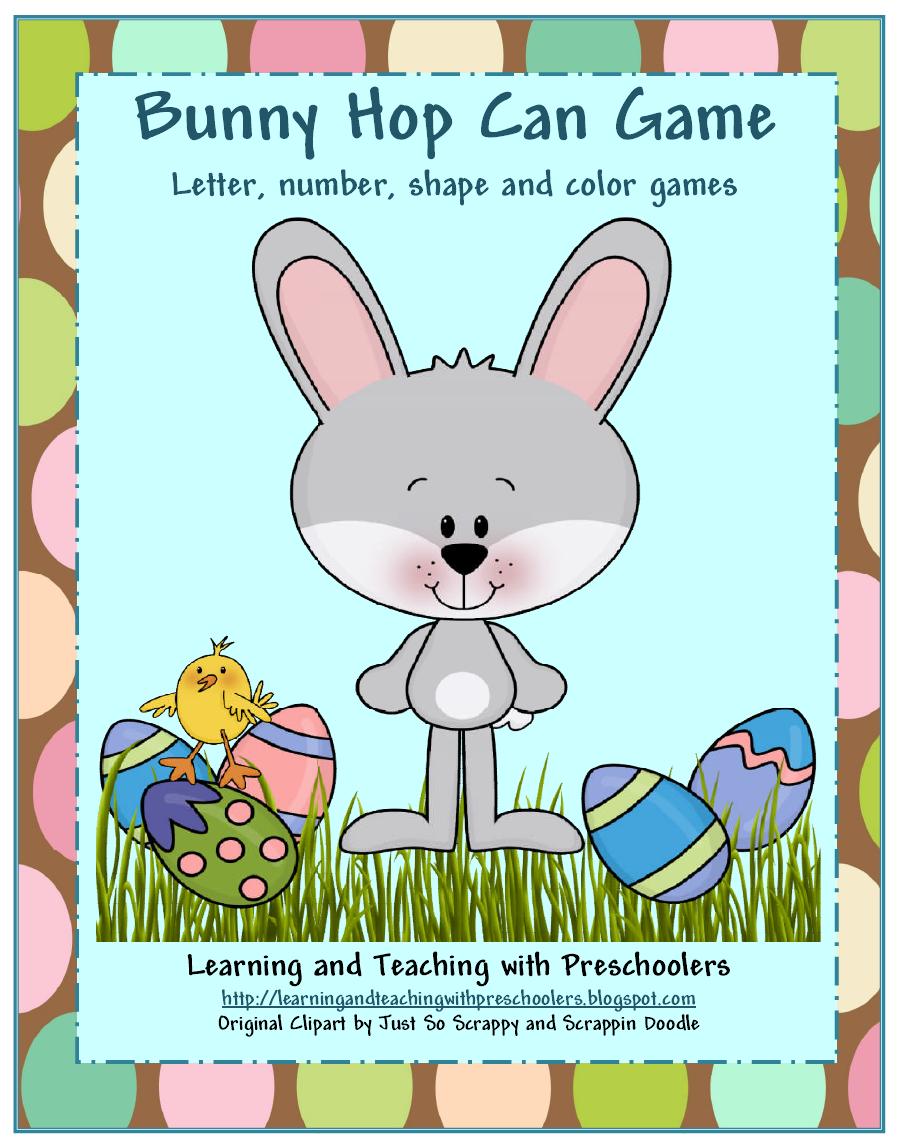 Learning and Teaching With Preschoolers: Bunny Hop Can Game