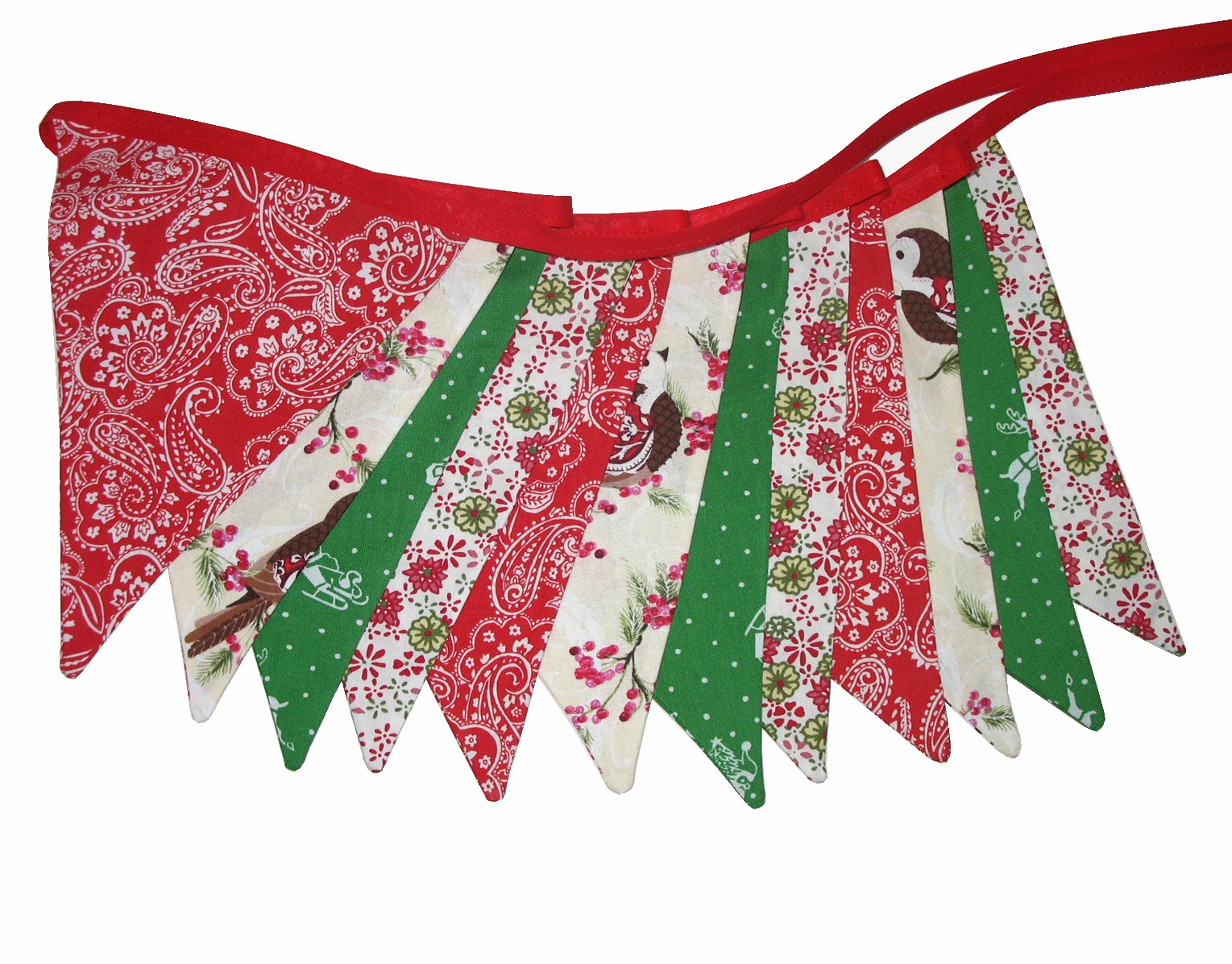 Merry-Go-Round Handmade: Merry-Go-Round Handmade Christmas Flag Bunting ...