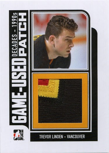 MY HOCKEY CARD OBSESSION: LINDEN CARD OF THE WEEK - Striking The Patch
