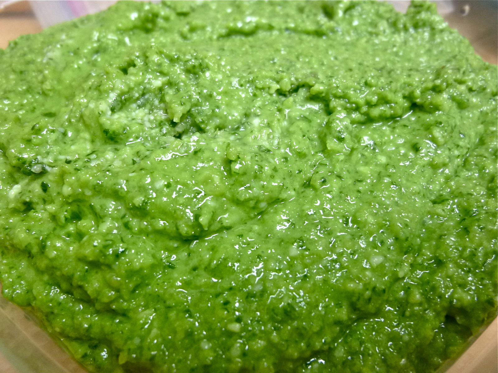 Bamboo Pasta with Sweet Almond Pesto – Diary of a Mad Hausfrau