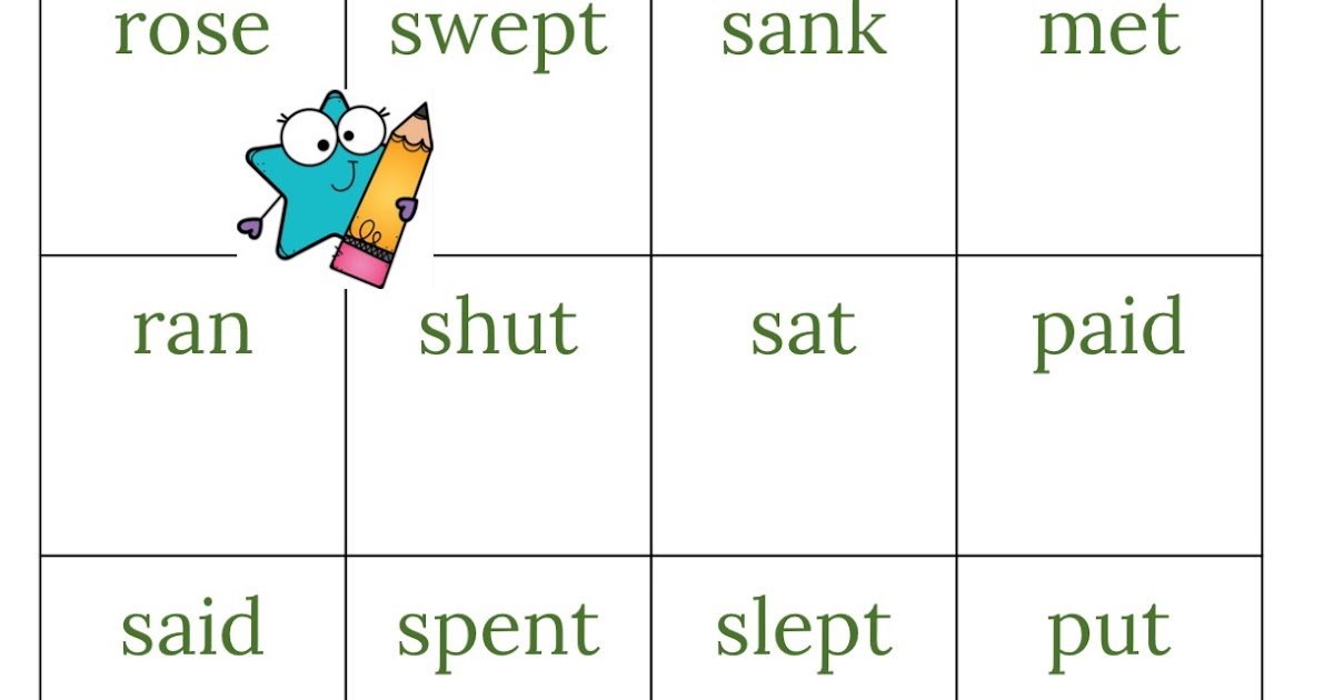 ILoveTeaching: Irregular Verb Games