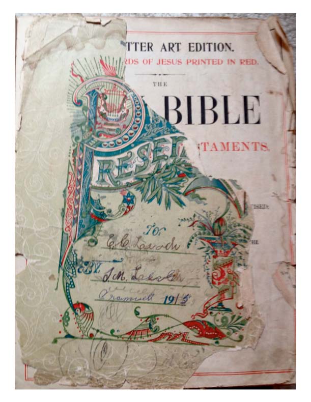 Ohio County, Kentucky History: Grant/Leach Bible