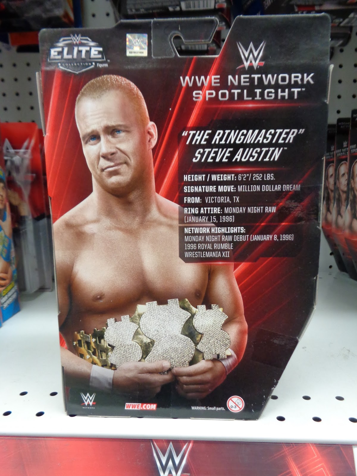 J And J Toys: "The RingMaster" Steve Austin Figure Found At Toys R Us!!!