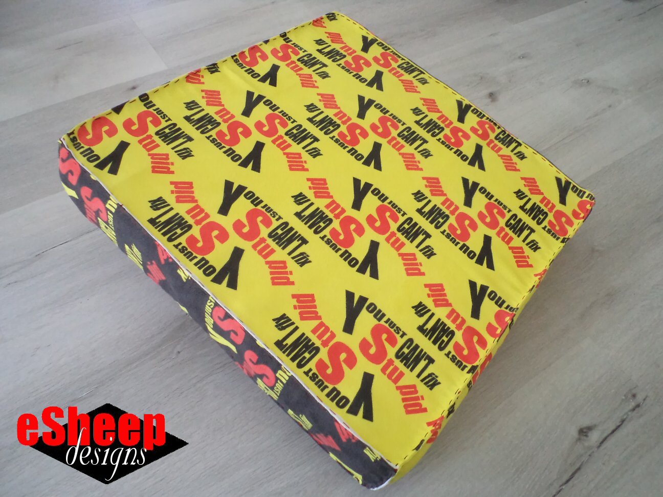 eSheep Designs: French Box Floor Cushion