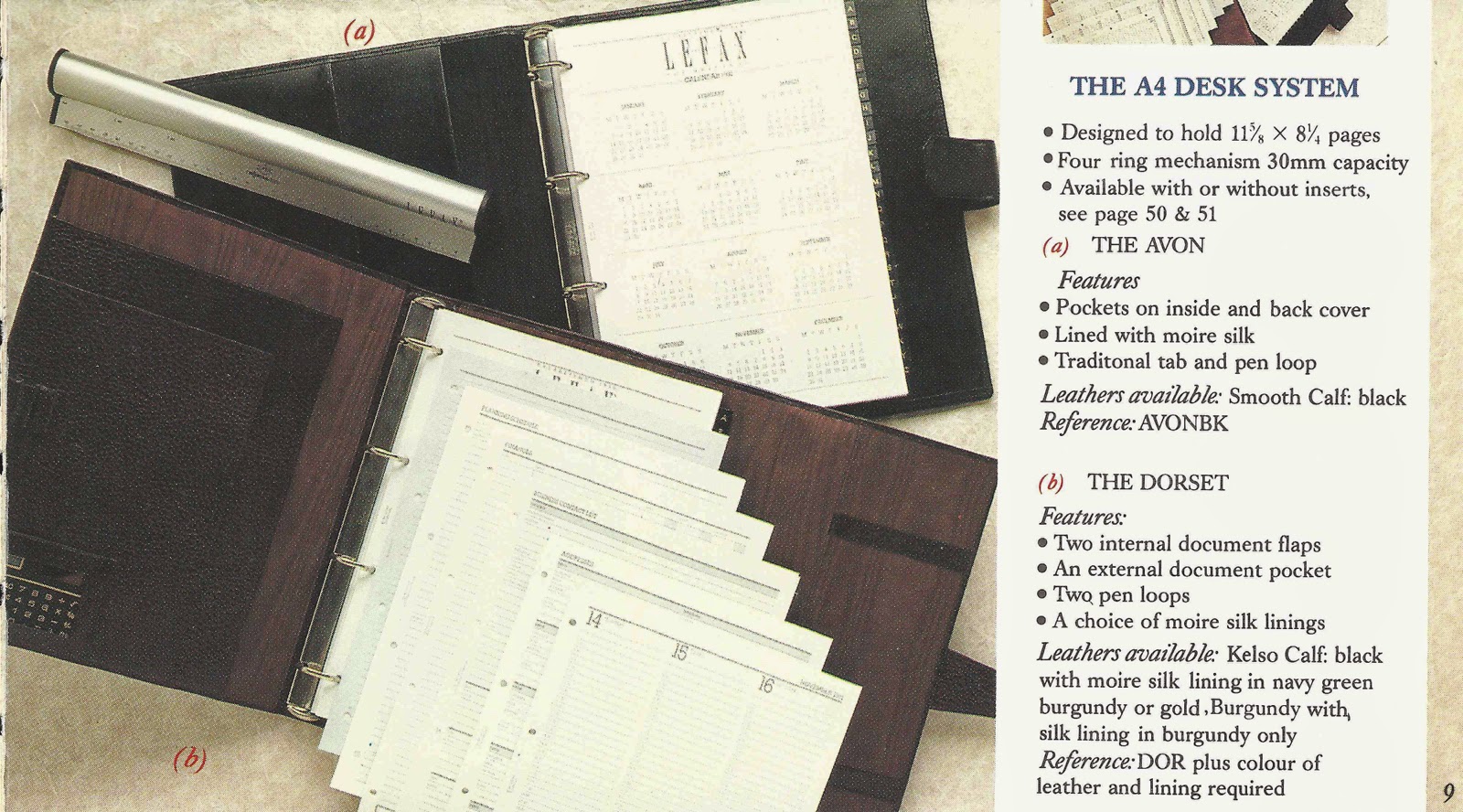 Philofaxy: Lefax 1992 Full Catalogue