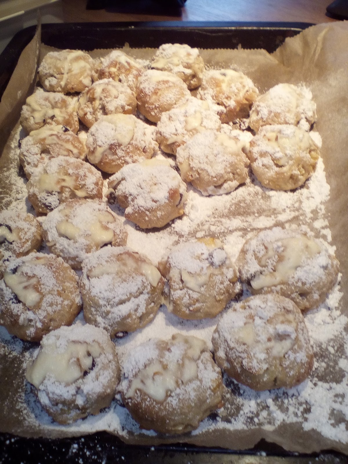 Connys eigene Welt: Stollenkonfekt mit Apfel