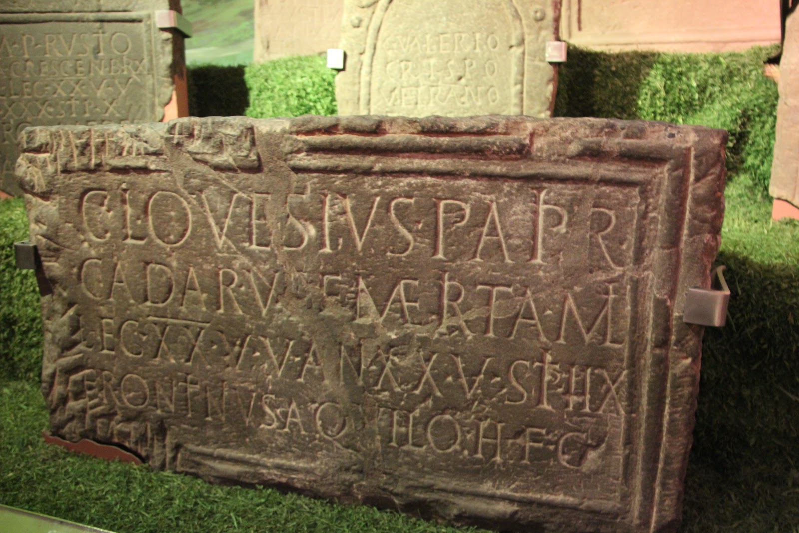 Around Chester: Roman Gravestone 47