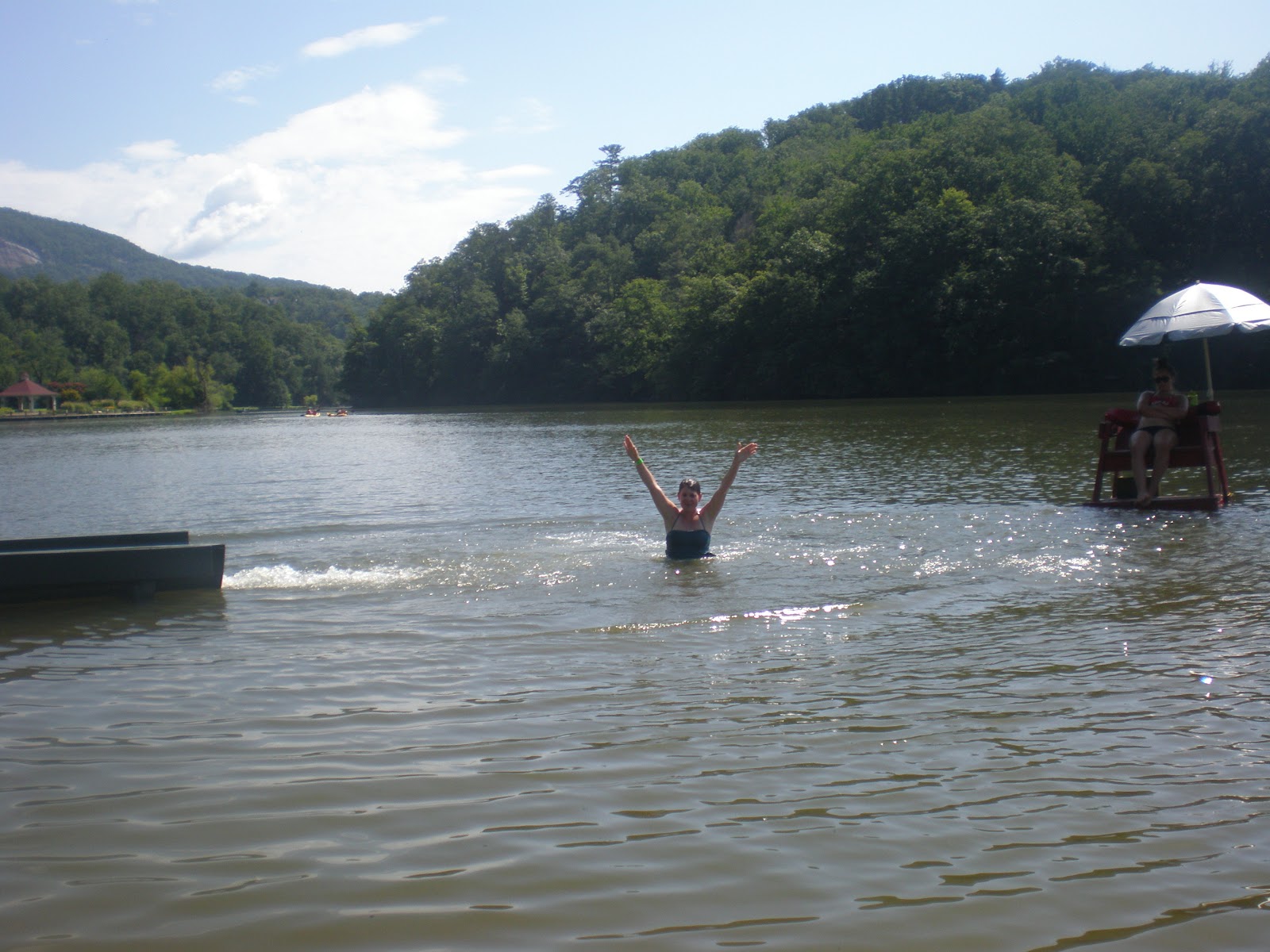 Wee Kiwi: The Beach at Lake Lure