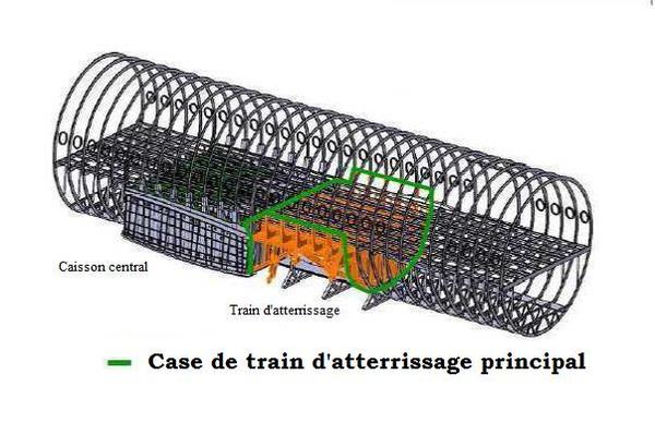 A350 XWB News: Main Landing Gear Bay, in the central fuselage, is ...