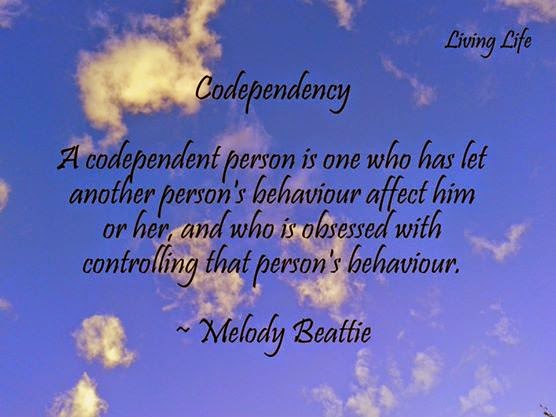 CODEPENDENCY: A CODEPENDENT PERSON IS ONE WHO HAS LET ANOTHER PERSON'S ...