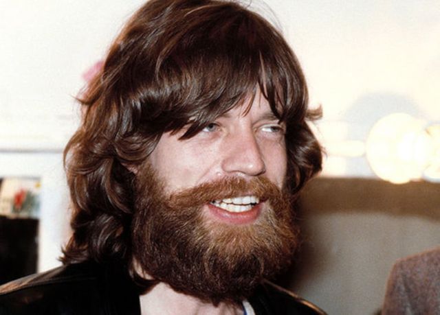 Beard Like Jagger: These Photographs From the 1970s Show Bearded Mick ...