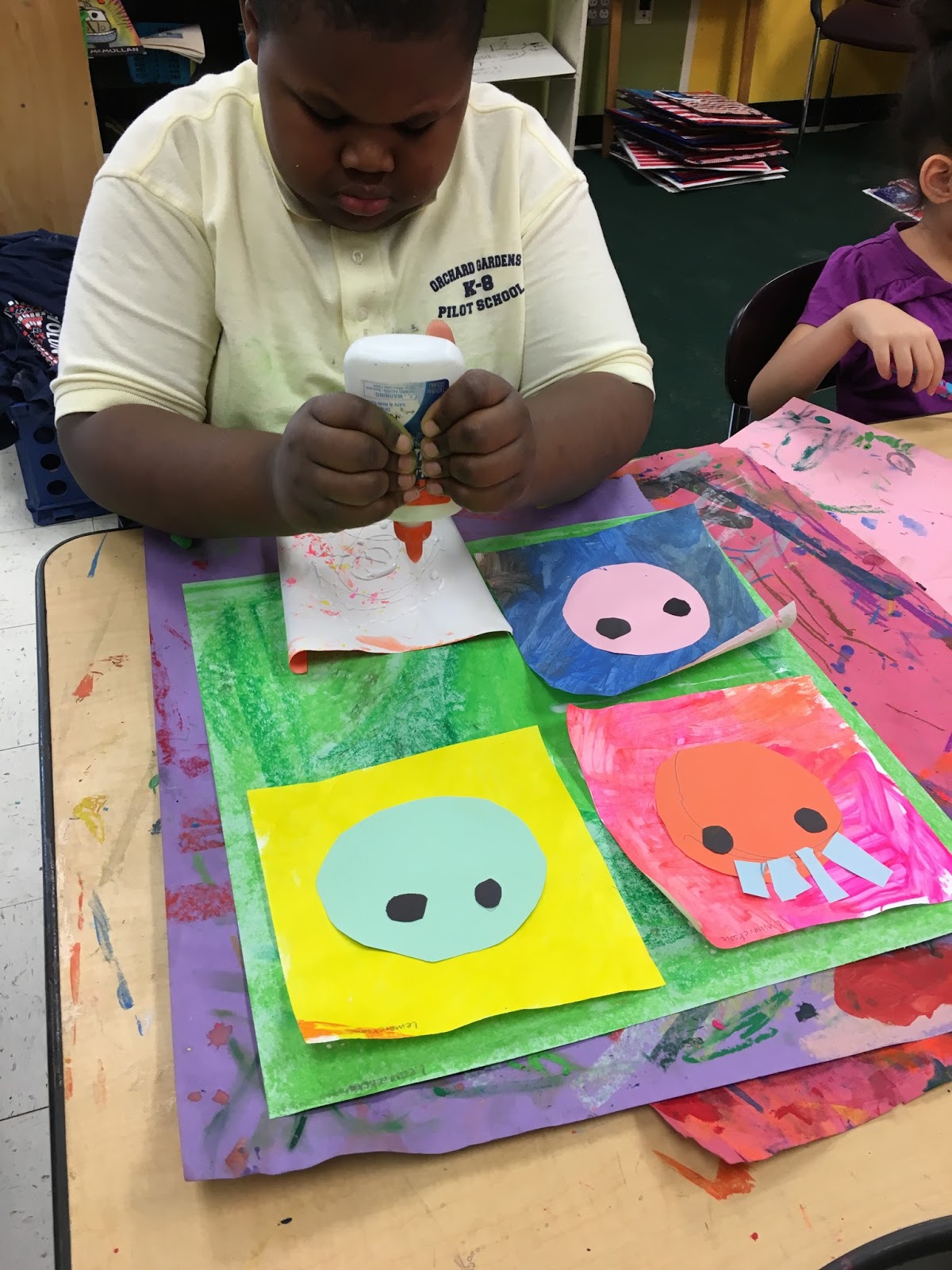 Ms. Bernini's Art Class: Todd Parr Faces