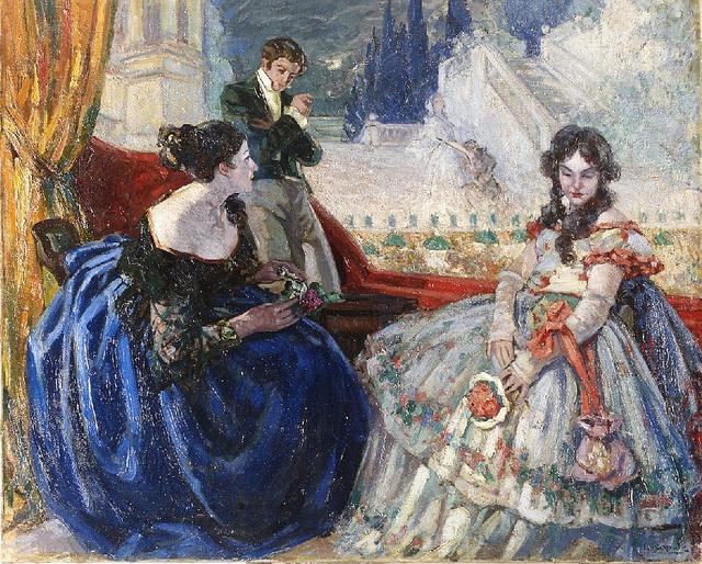 Ulisse CAPUTO (1872-1948) | Catherine La Rose ~ The Poet of Painting