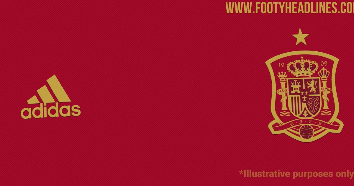 Spain Euro 2020 Home Kit Colors & Design Info Leaked - Made by Adidas ...