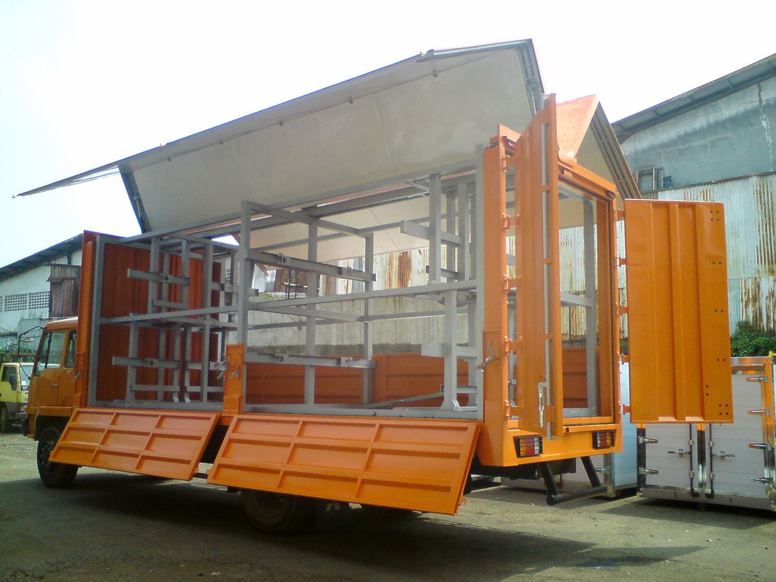 SALUYU KAROSERI: Wing Box dengan sistem Electic (Buka - Tutup) Dengan ...