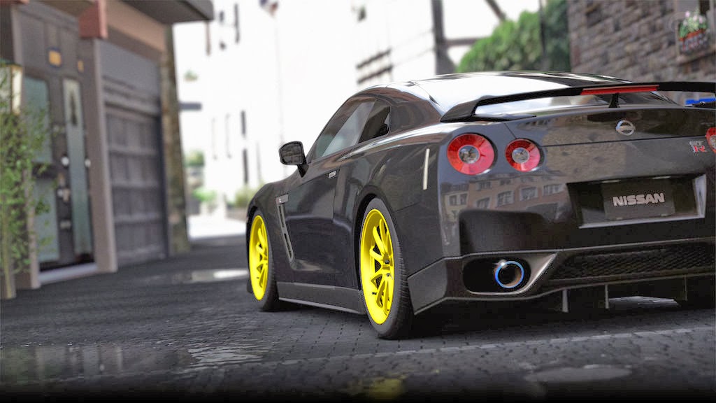 Mobil Nissan GT R | R-way Collection