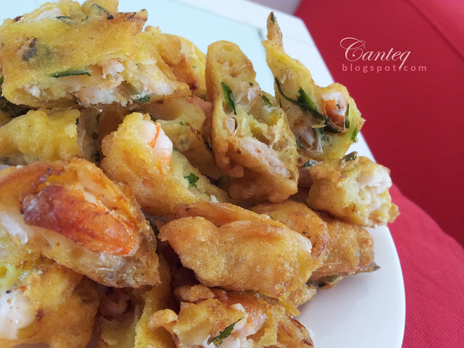 Cucur Udang Rangup ~ canteq