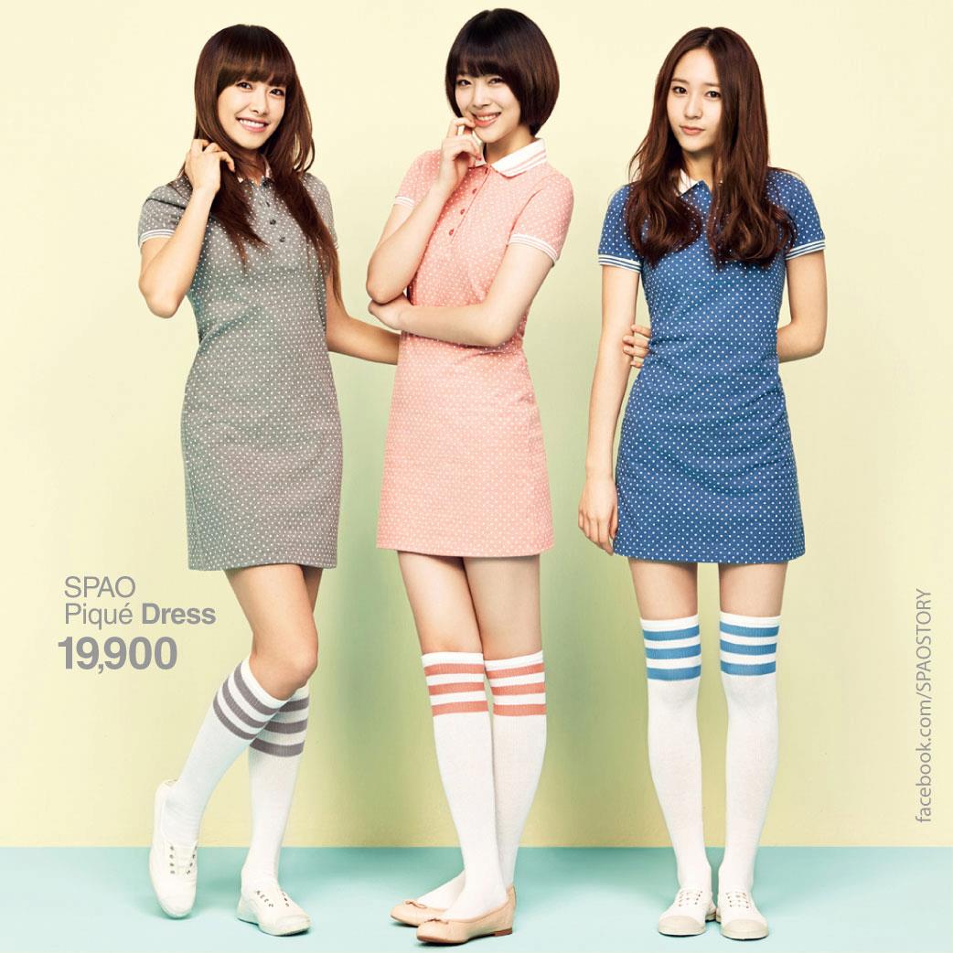The girls of f(x) and more of their photos from SPAO | Fly To Your Heart