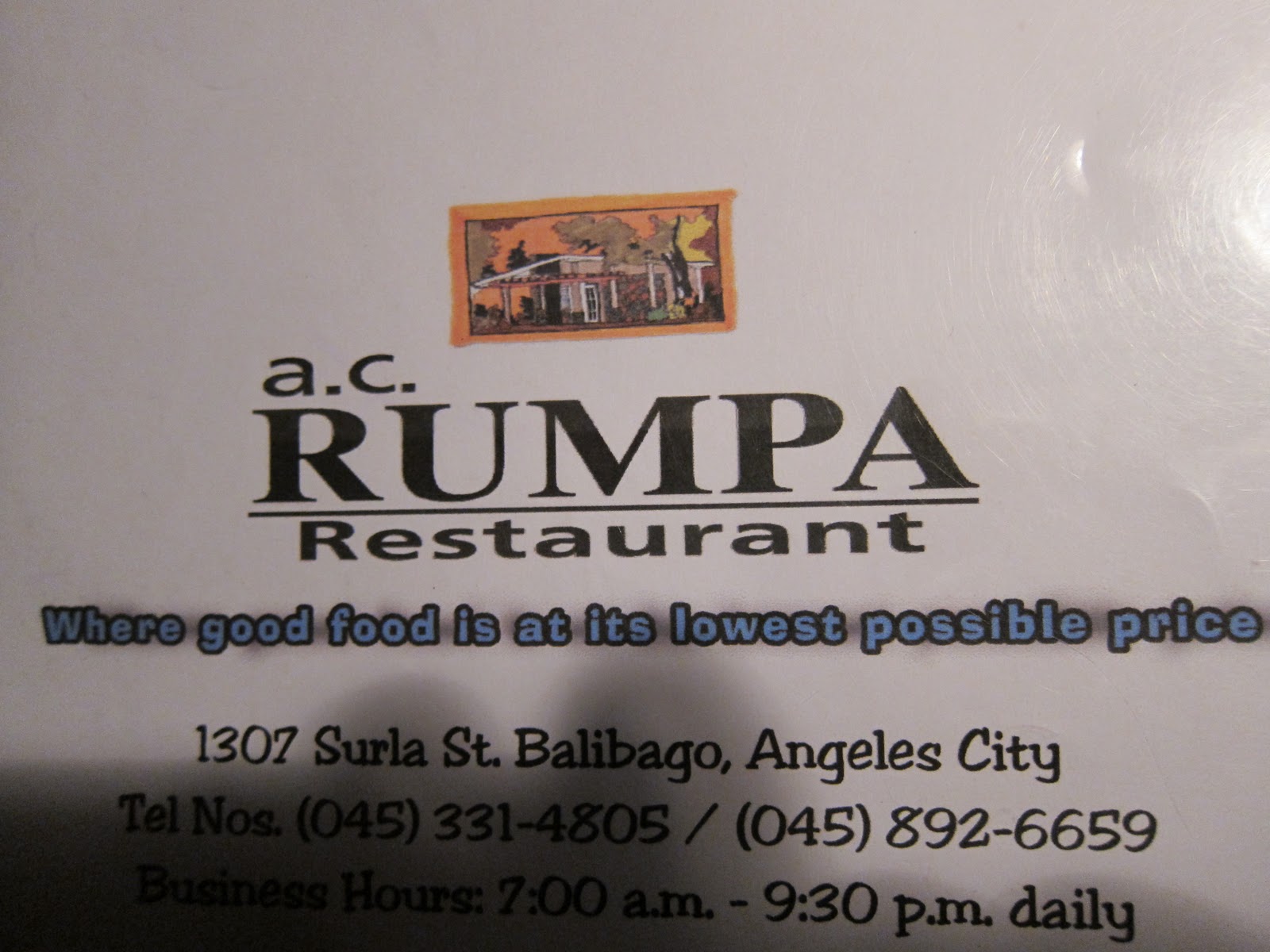 Love for Good Food: Rumpa Restaurant