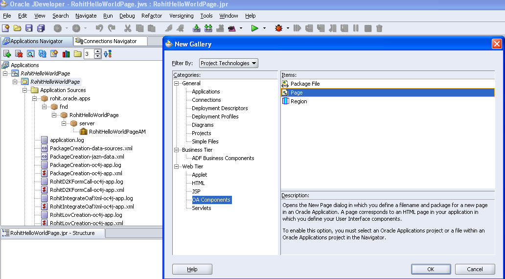 Oracle Application's Blog: Assign Default Values In OAF Page Oracle Application's Blog: Assign Default Values In OAF Page
