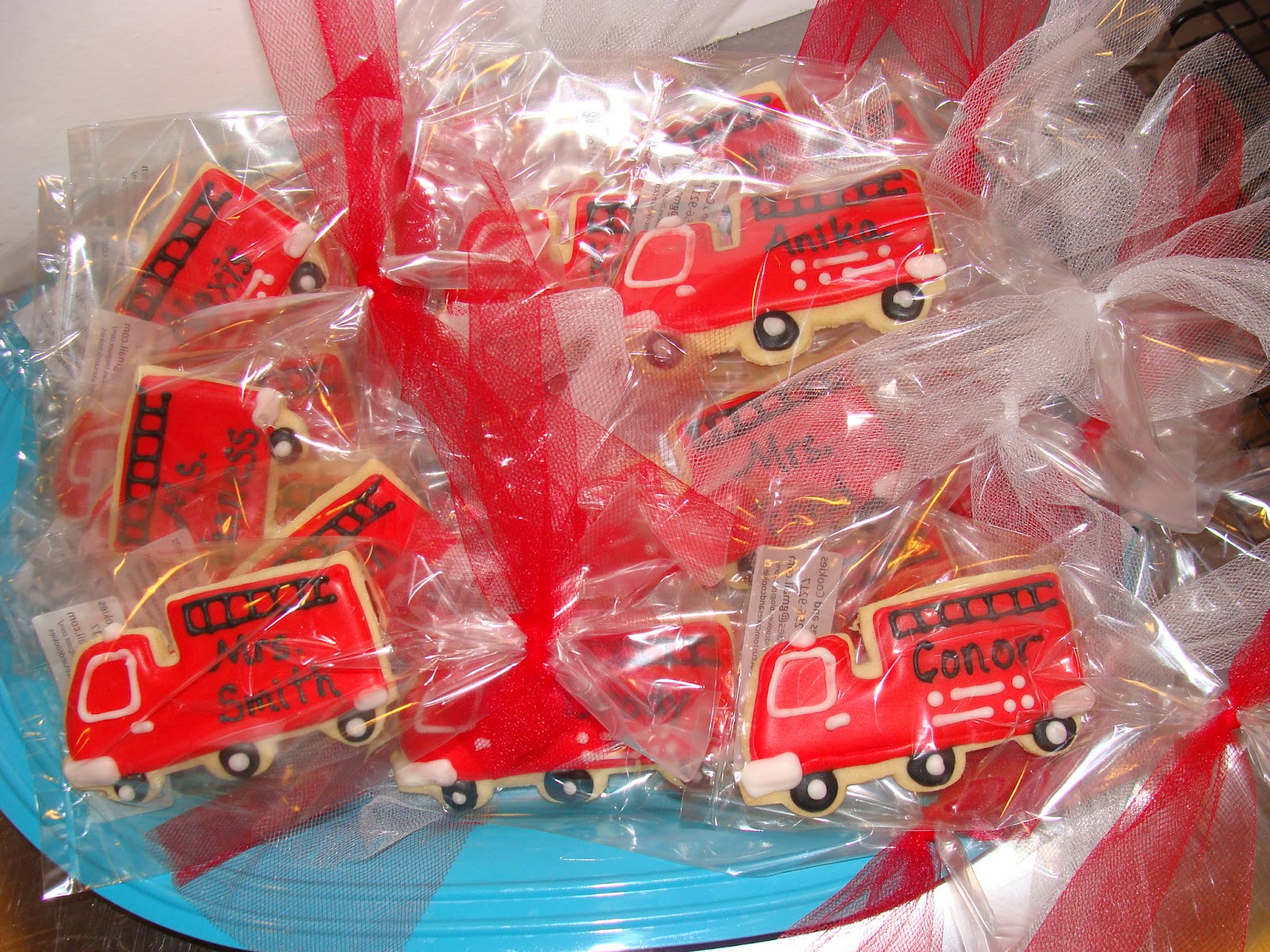 Door County Custom Cakes and Cookies: Ambulance, Fire Trucks, and Kitty ...
