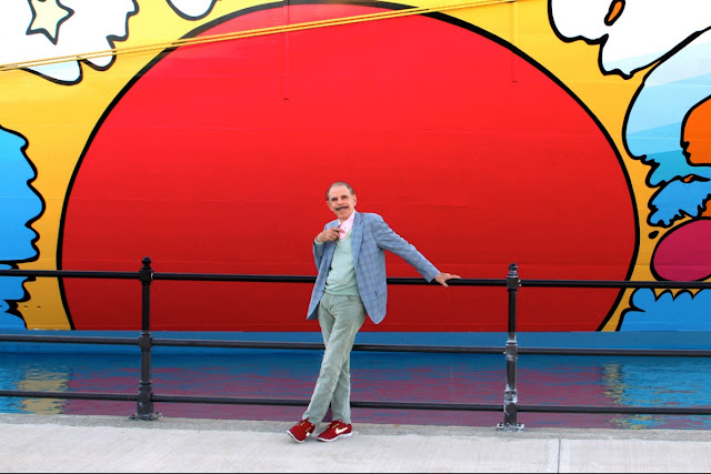 The Max Collector: THE PETER MAX HUGE PROJECTS - Continental Airplane ...