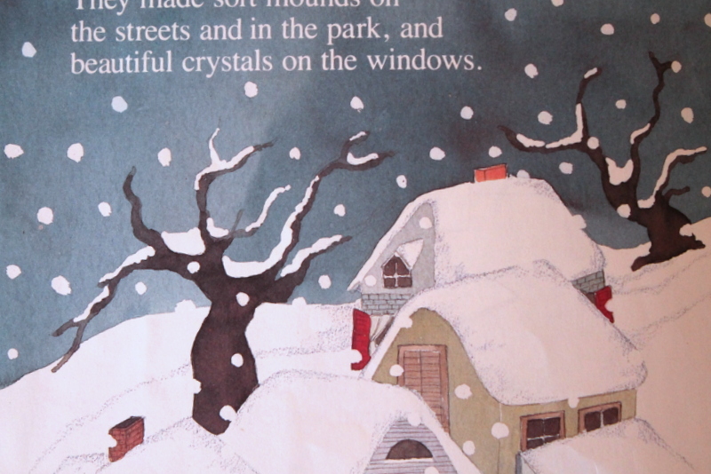 Books and Umbrellas: Geraldine's Big Snow by Holly Keller