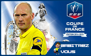 FFF - DTA : Antony GAUTIER pour la Finale de la Coupe de France 2014/ ...