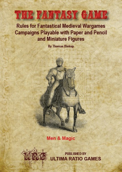 The Fantasy Game: Revised cover design for the Fantasy Game