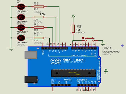 Tutorial Pemograman Arduino : Simulasi Push Button Pada Arduino ...