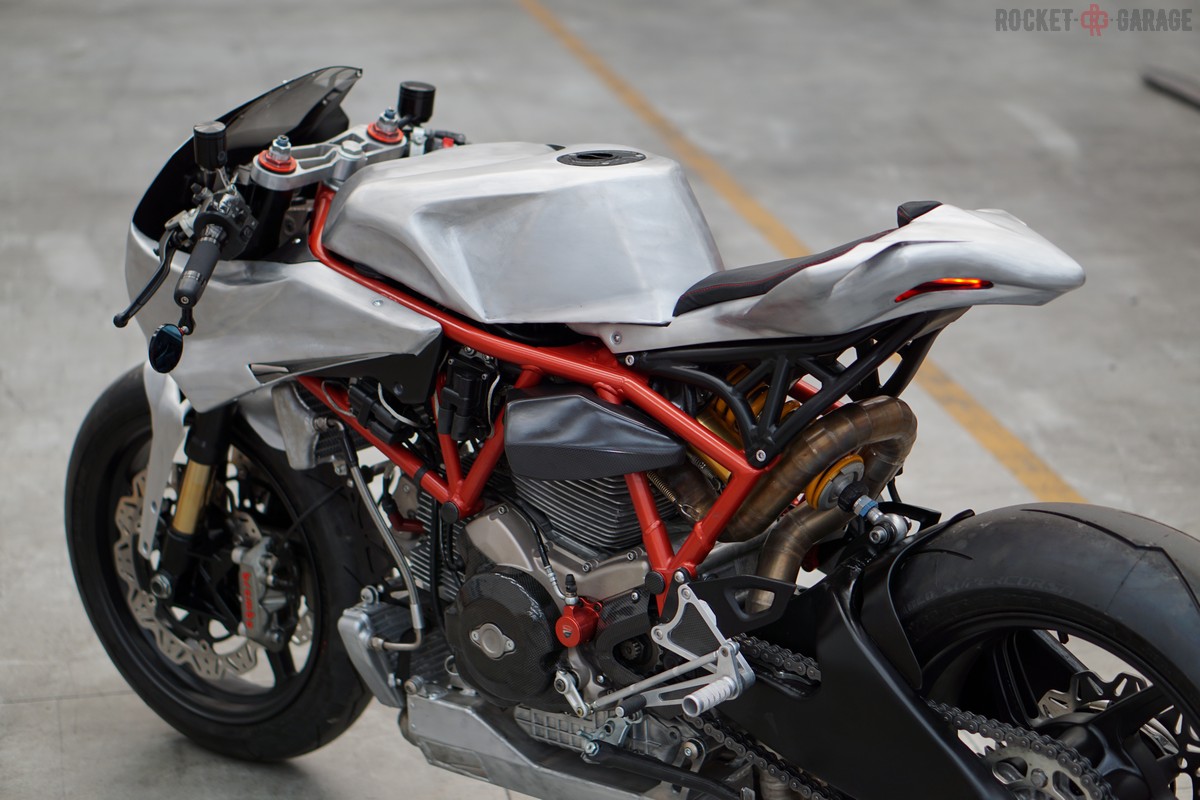 In Metal We Trust | Ducati Cafe Fighter SCM Motorcycles - RocketGarage ...