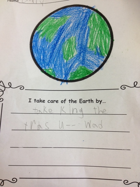 Kindergarten Is Crazy Fun Earth Day Writing kindergarten-is-crazy-fun-earth-day-writing