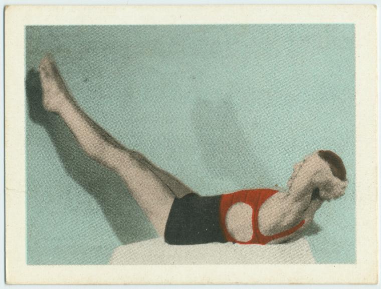 1930s Working Out Style – Cigarette Cards Illustrated 25 Simple ...