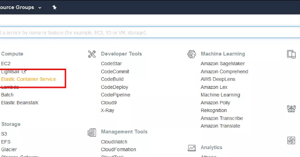 How to Deploy your docker container on Amazon EC2 Elastic Container Service