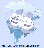 Pokémaniacal: Vanillite, Vanillish and Vanilluxe