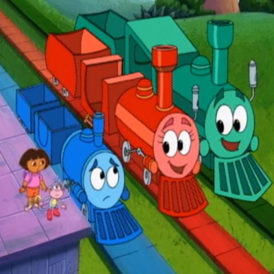 DORA LA EXPLORADORA - BUSCANDO SILBATO DEL TREN AZUL CAPITULO COMPLETO ...