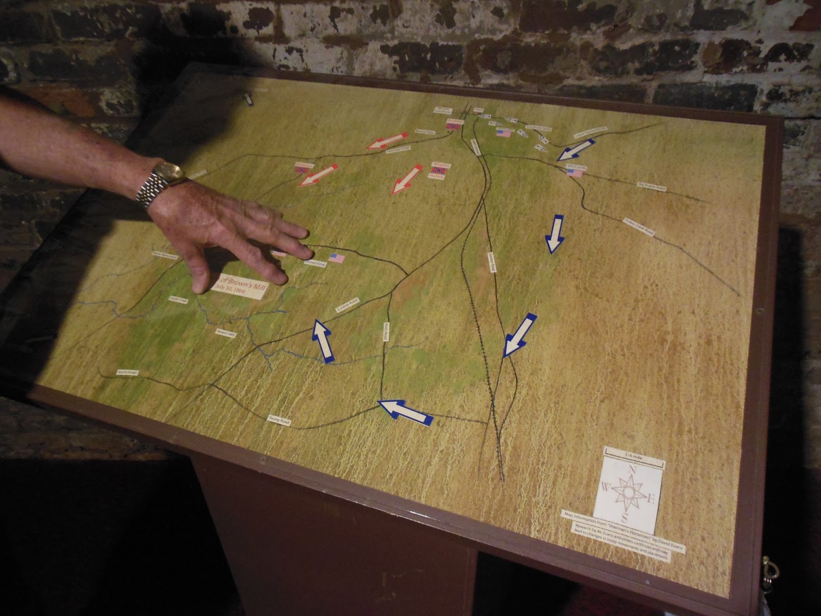 The Civil War Picket: Battle of Brown's Mill: Where everything went ...