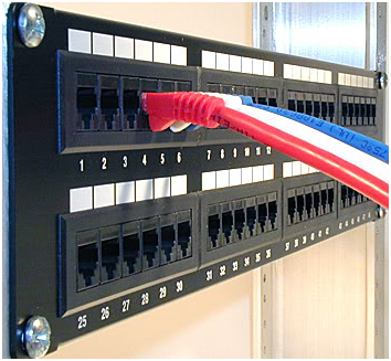 Wiring Management Pada Rack Server - Komputer, Network Support di Cikarang