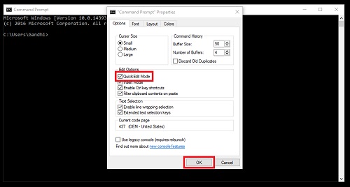 How To Enable Copy Paste In Command Prompt Windows Technologyfeats