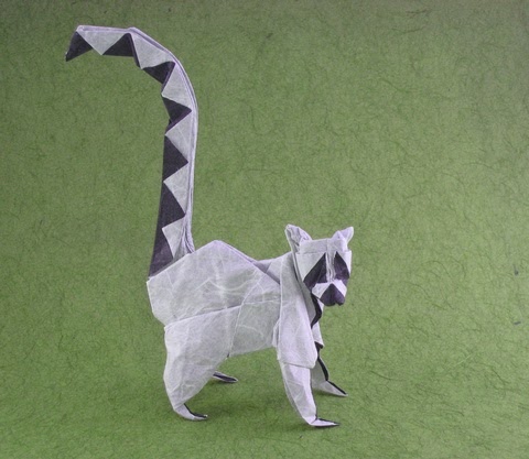 origami Lemur Diaz Essence 3D ~ origami instructions art and craft ideas